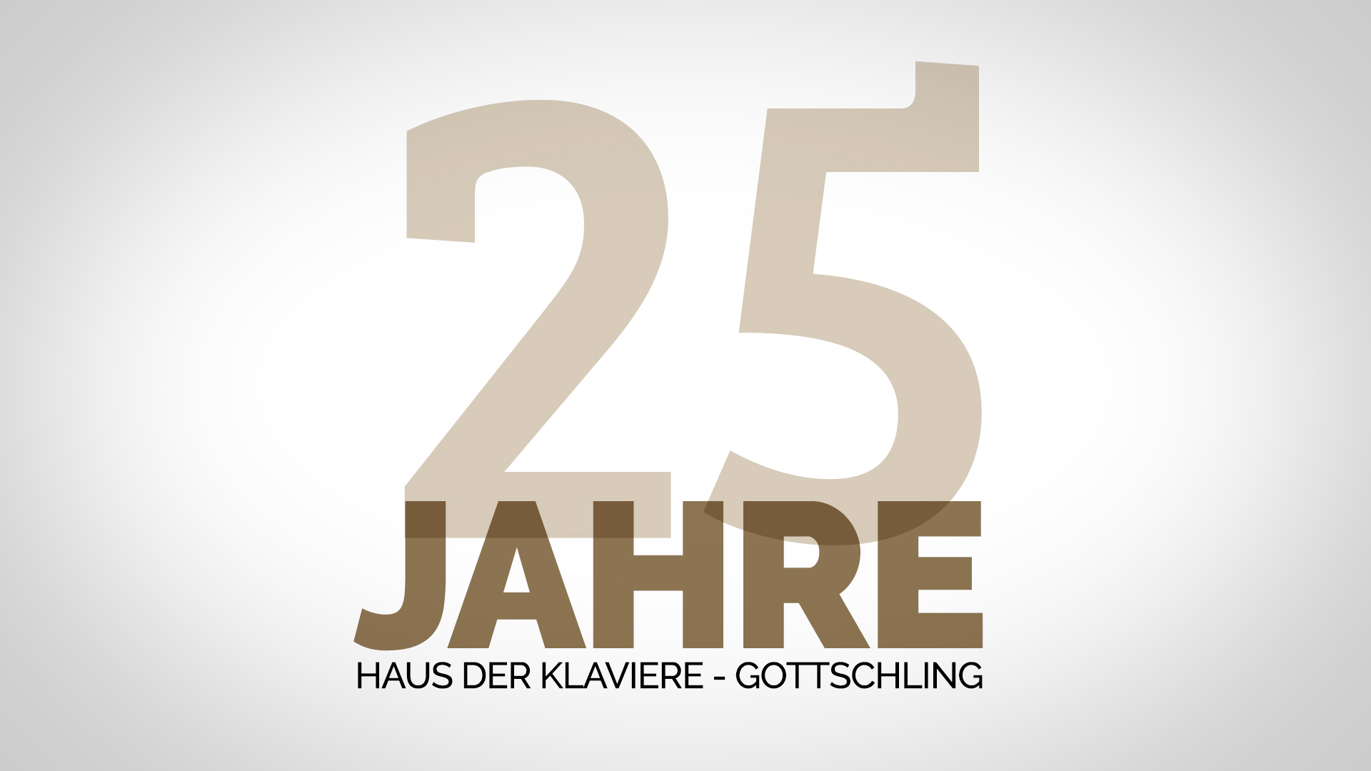 25 Jahre Haus der Klaviere / Klavierhaus Gottschling